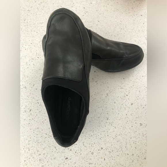 Eurostep | Shoes | Womens Eurostep Hip Hop Slide On Size 7 Black Leather | Poshmark